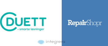 Duett integrasjon med RepairShopr – Integrera