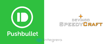 Pushbullet integrasjon med SpeedyCraft – Integrera